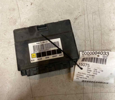 2003-2006 CHEVY SUBURBAN 1500 BCM Body Control Module 15194170 | eBay