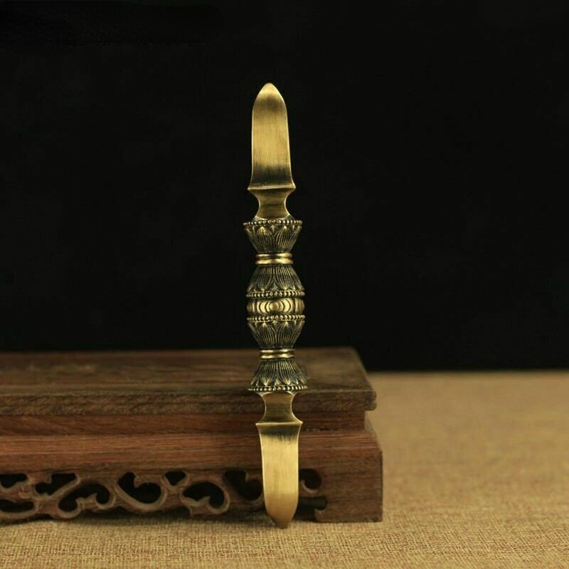 6.3" Vajra Dorje Tokkosho Tibetan Buddhism Tantra Meditation Artifact ...