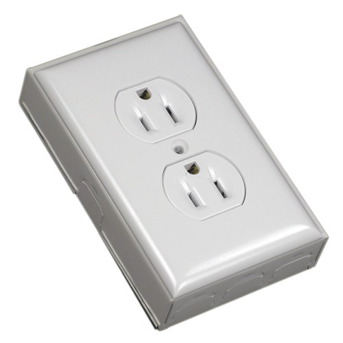 Legrand Wiremold Outlet Box To Use As Wiremold Raceway White Outlet ...