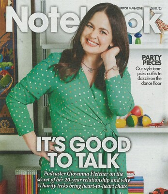 UK Sunday Mirror Notebook Magazine: Giovanna Fletcher, Sam Quek ...