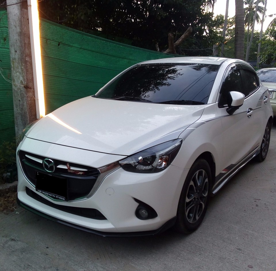 2014-2019 Mazda 2 Demio Body Kit for Mazda 2 Front Lip Side Skirt Rear ...