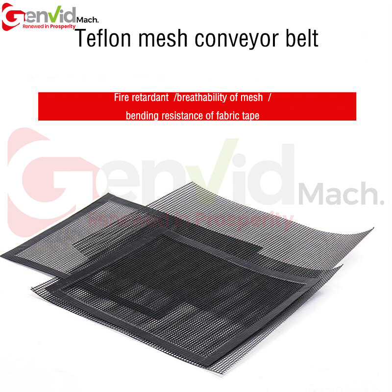 Customized Teflon Mesh Conveyor Belt/Shrink Tunnel Temperature Net ...