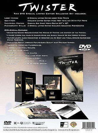 Twister (DVD, 2000, Deluxe Collectors Box Set) for sale online | eBay