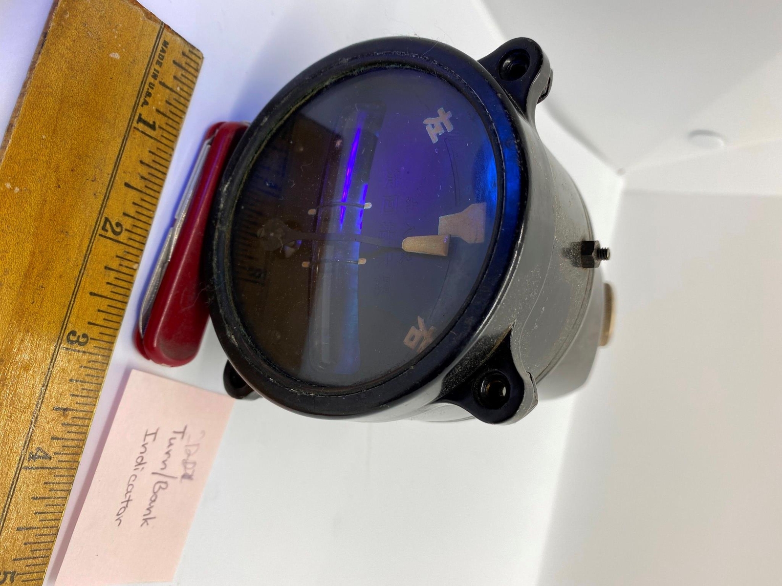 WW2 Vintage Turn Bank Mitsubishi Zero Navy Army Airplane Gauge WW11 ...