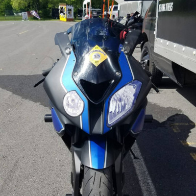 BMW S1000RR / HP4 (2009-2014) simulated WSBK style Headlight Decals ...