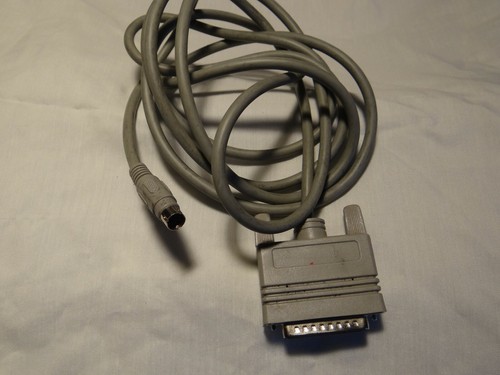 Apple Macintosh Serial/Modem Cable DB25 to 8 pin DIN | eBay