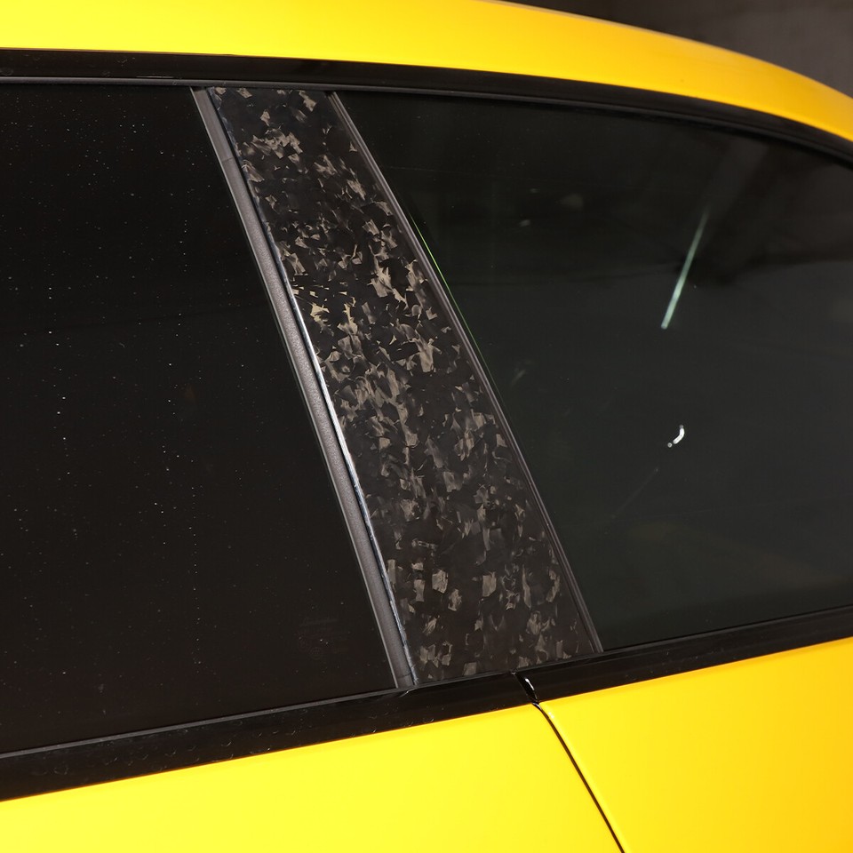 Forged Grain Car Center Pillar Panel Trim Plate For Lambor-ghini URUS ...