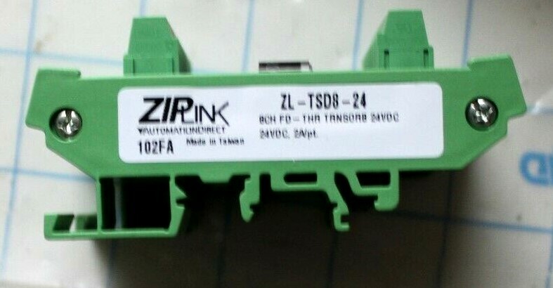 Ziplink ZL-TSD8-24 VDC AND 120 VAC TRANSORB MODULE | eBay