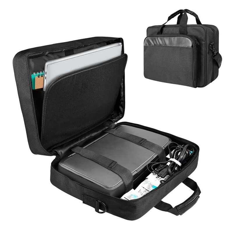 Mobile Printer Storage Bag for Travel Padded Shoulder Strap Printer1560 ...