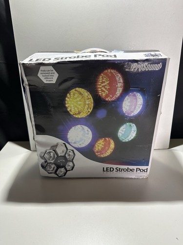 ProSound Pod Lights 6 Way LED Disco Strobe Light | eBay UK