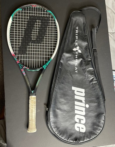Prince TT ThunderLite Oversize 3 Tennis Racquet 16x19 Strung 27 | eBay