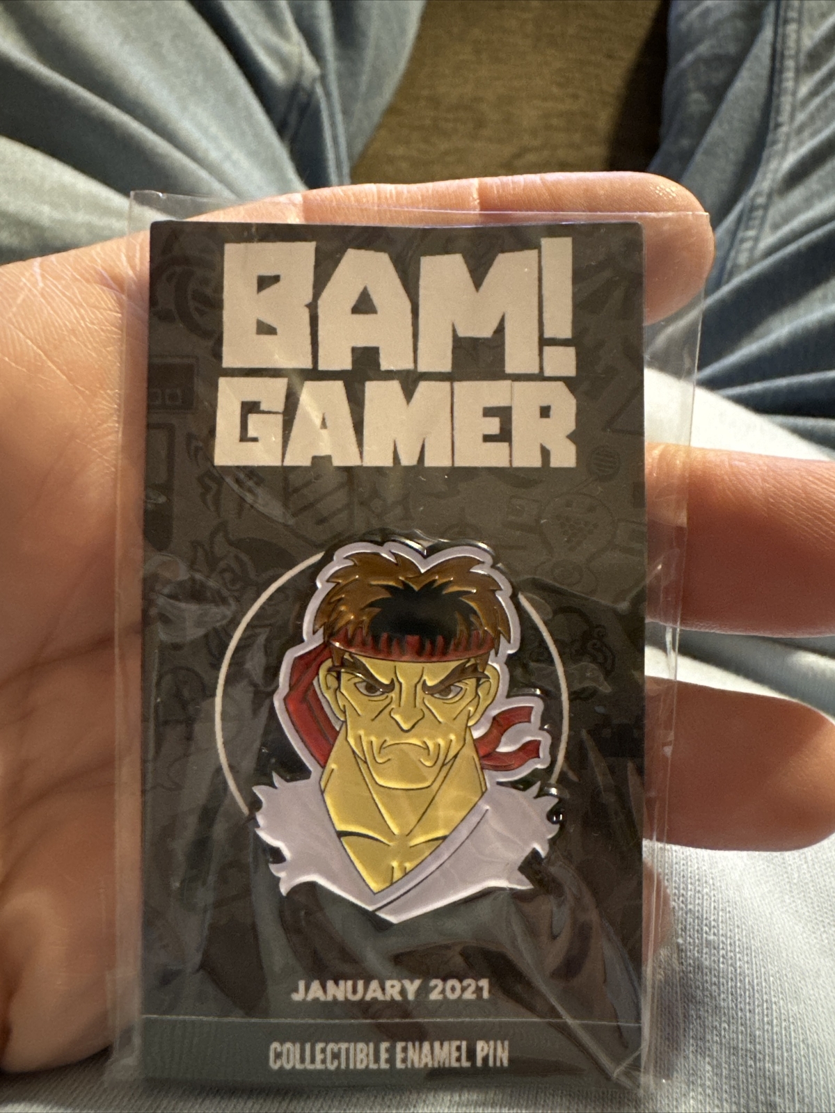 Street Fighter Ryu Collector's Pin - BAM! Gamer Box Exclusive - Limited ...