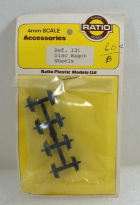 NOS Ratio Plastic Models DISC WAGON WHEELS OO Scale Parts / Accessories ...