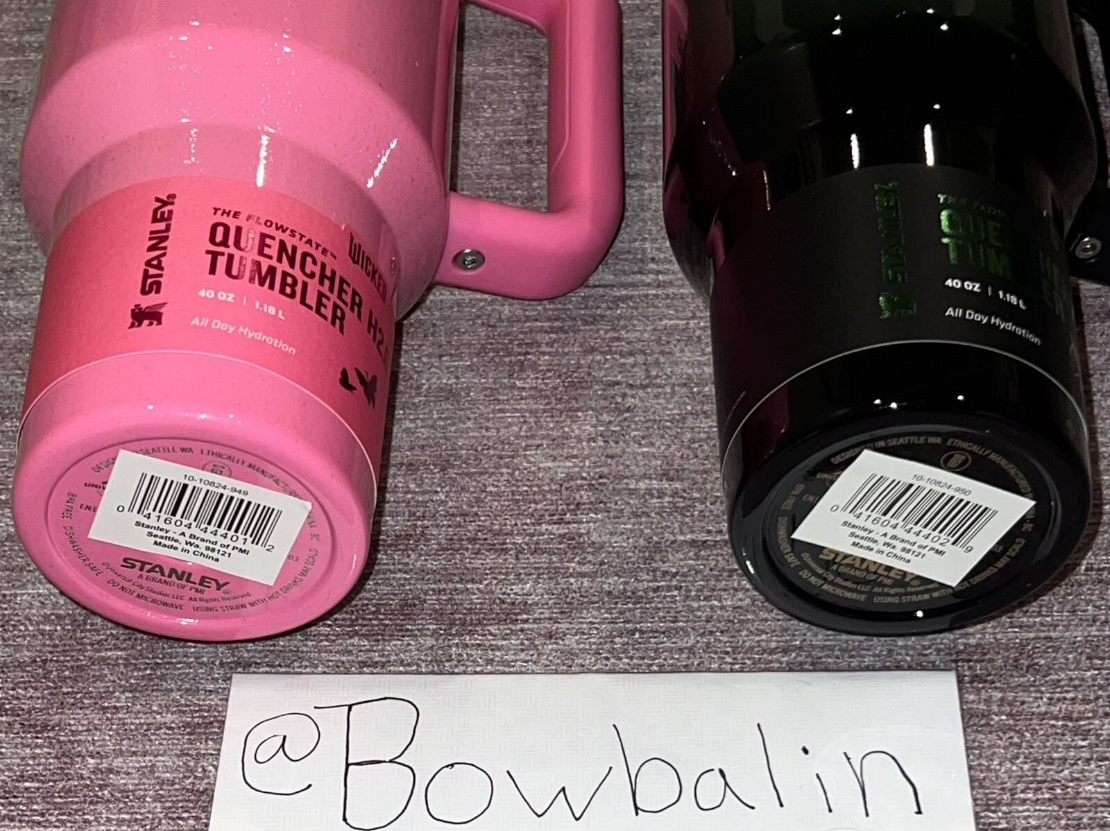 Stanley X Wicked 40oz Tumbler Target Exclusive Bundle Set Elphaba ...