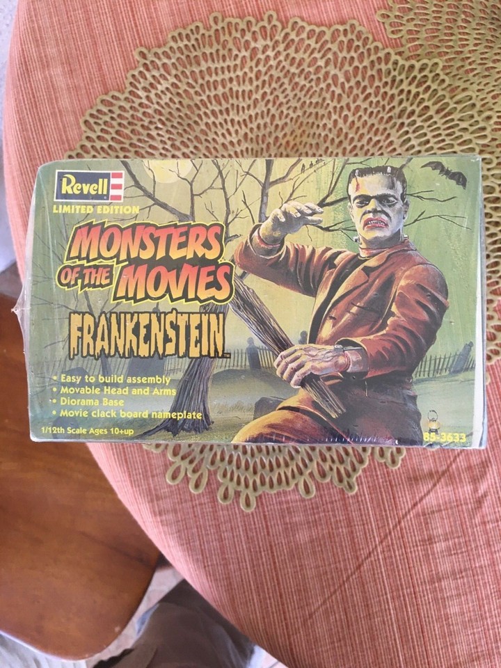 revell frankenstein plastic model figure monster of the movies limited ...
