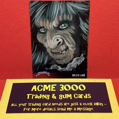 Unstoppable Anderson TERRAHAWKS - BEKKI SHARP Sketch Art Card SK1 ...
