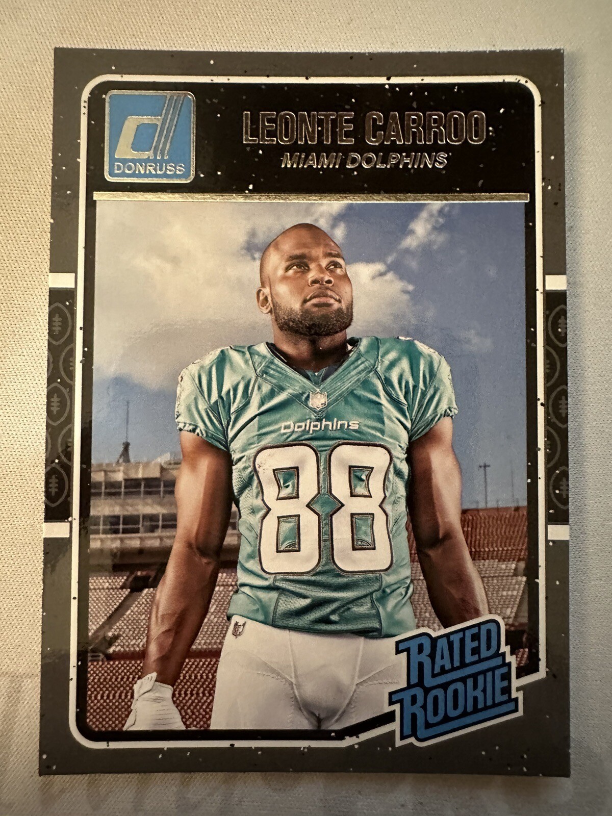 2016 Panini Donruss #384 Leonte Carroo Rated Rookie Miami Dolphins | eBay