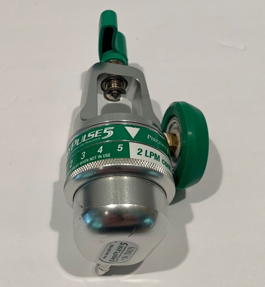 MEDICAL OXYGEN CYLINDER M6-B (LOT-2) ALUM EMPTY 870 POST VALVE W/PULSE ...
