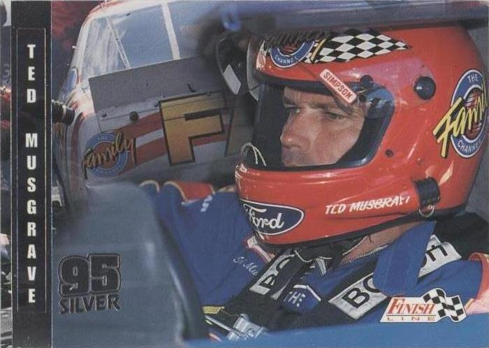 1995 Classic Finish Line - Ted Musgrave #16 Silver for sale online | eBay