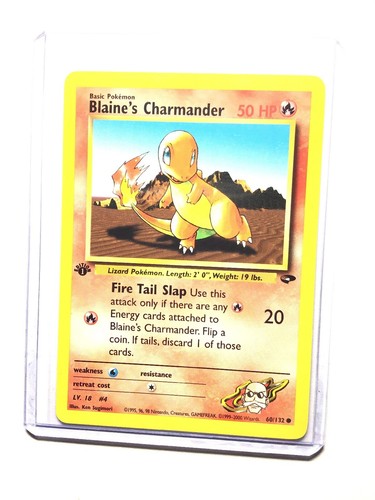BLAINE’S CHARMANDER - 1st Edition Gym Challenge - 60/132 - Common ...