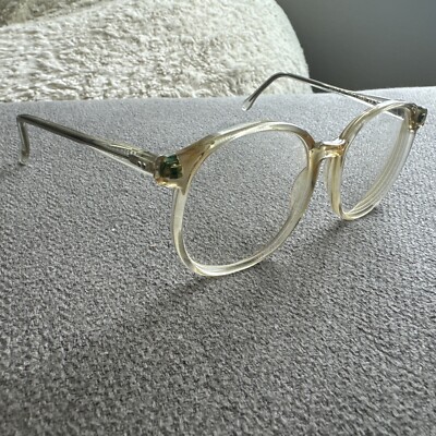 Vintage PATHWAY OPTICOLORS - 54[]20-135 Crystal Eyeglass Frames ONLY ...