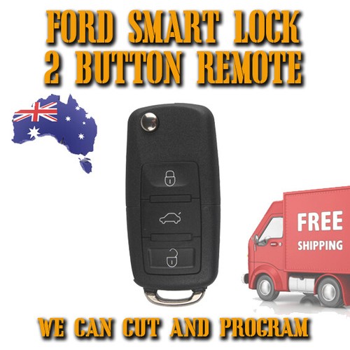 FORD Smart Lock 2 Button Flip Key - Suits EB - ED - EL - EF - XH - AU1 ...