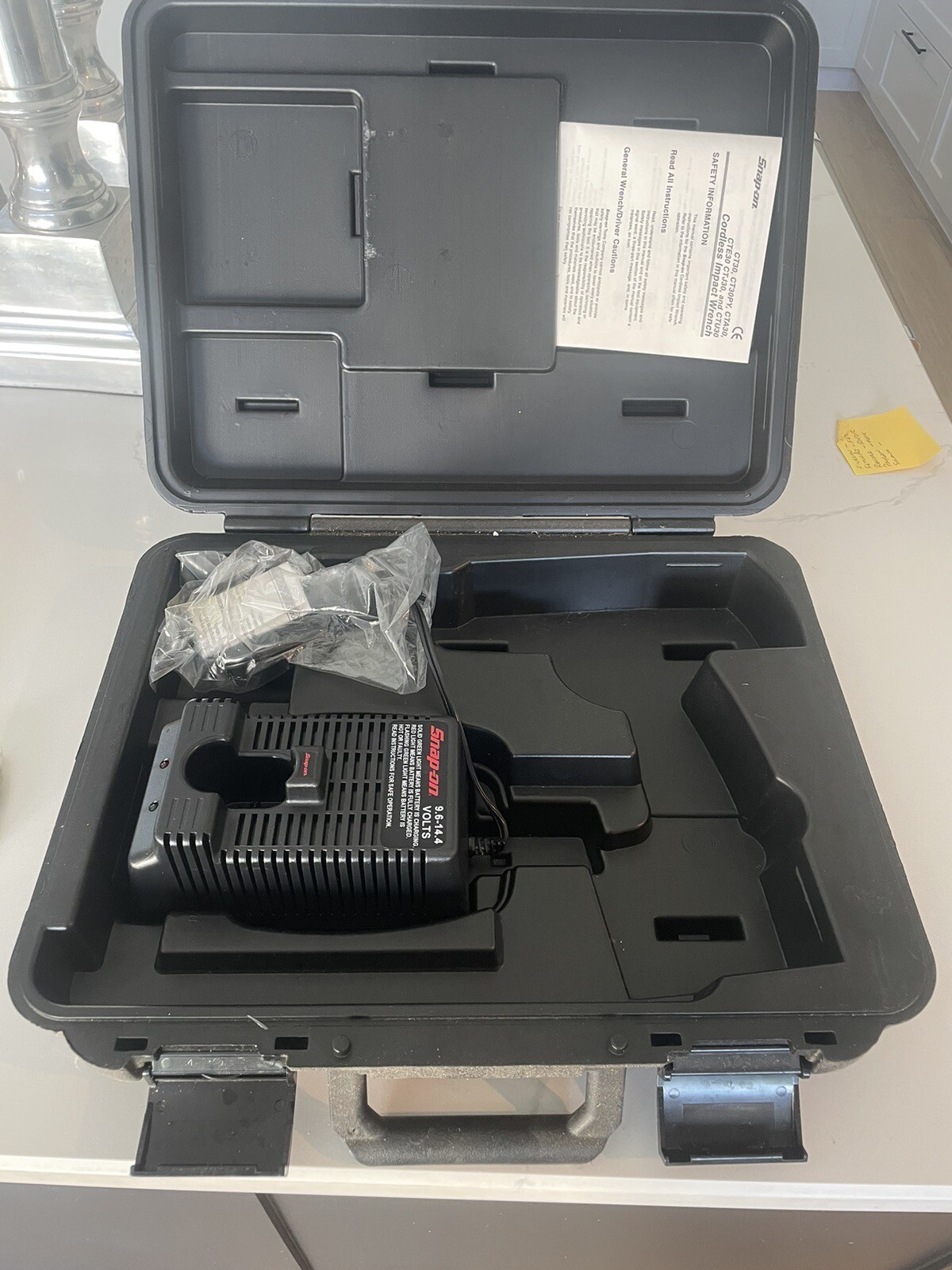 Snap on The Power People CT30 3/8 Impact Wrench 9.6vdc 1600rpm Drill ...