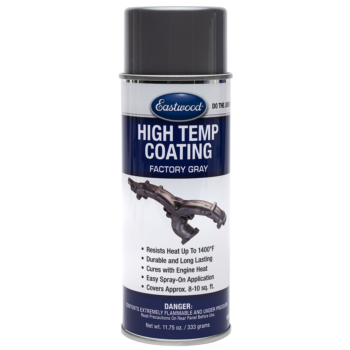 Eastwood Factory Gray High Temp Coating Aerosol 11.75oz High Heat ...