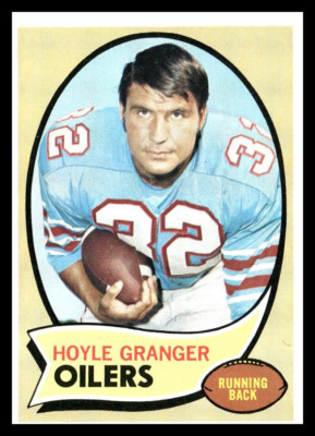 1970 Hoyle Granger Topps Football Rookie #155 EX-MT *NICE* SET BREAK | eBay