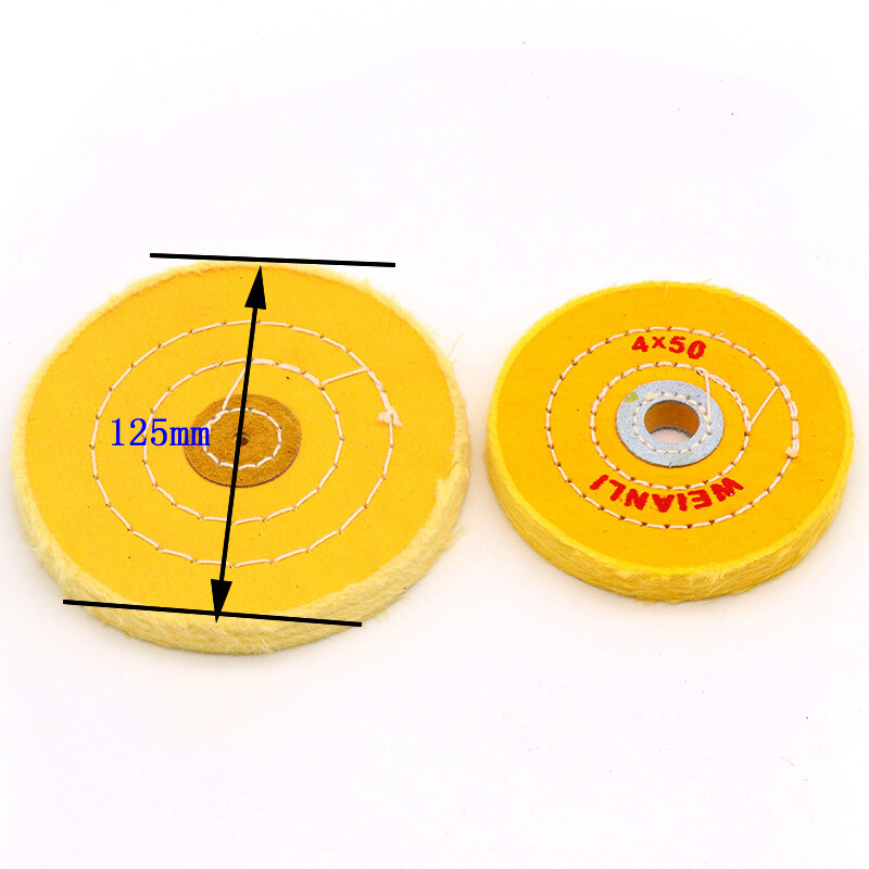 50-200mm 2"- 8" Spiral Stitched Cotton Buffing Polishing Wheel Mop ...