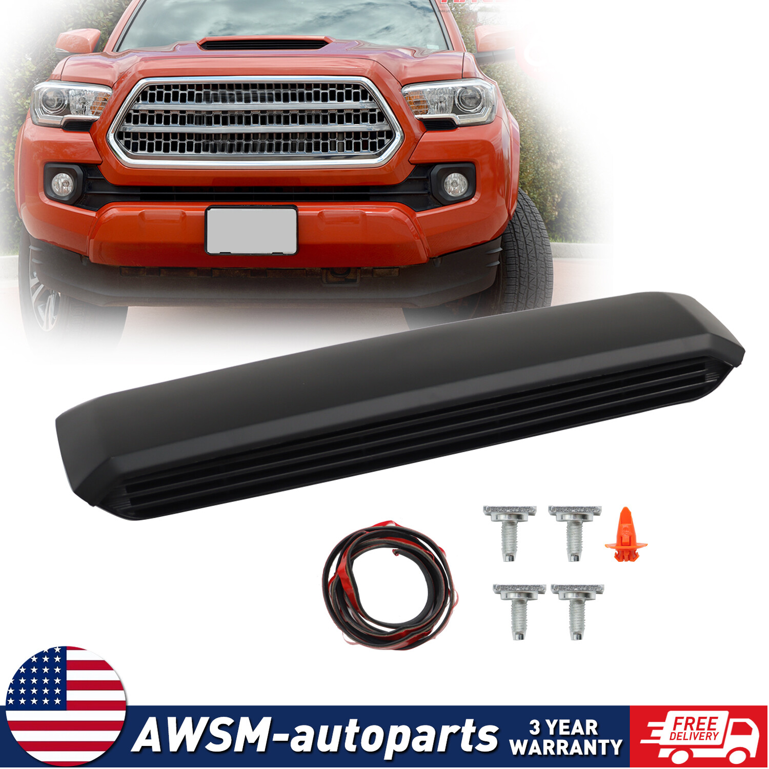 FIT FOR 2016-2022 TOYOTA TACOMA HOOD SCOOP KIT BULGE 76181-04900 NEW | eBay