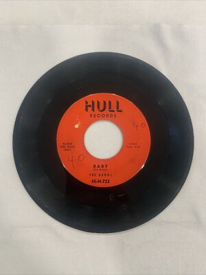 THE AVONS 45 RPM - Baby- Bonnie - 1961 DOOWOP on HULL 1ST LABEL - 7 ...