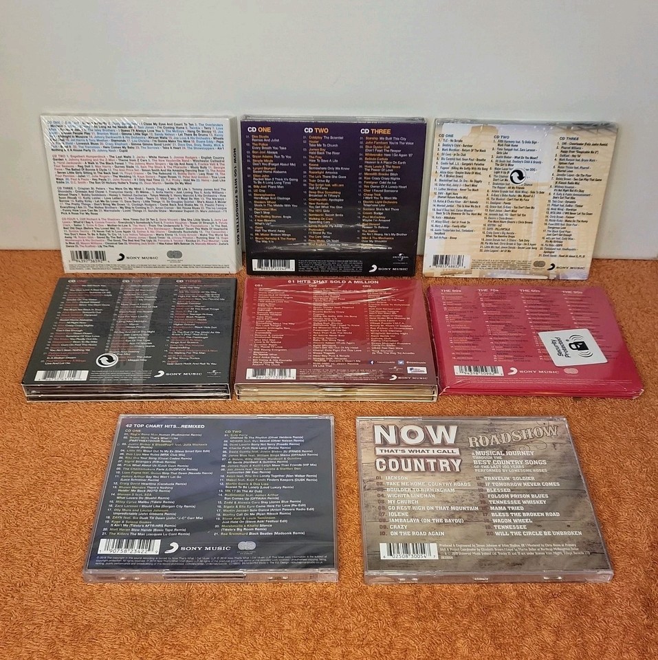 Now That’s What I Call Music Bundle - Original CD Albums - (8 X New ...