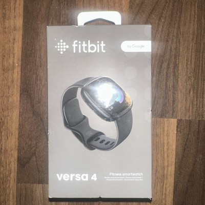 ~NEW SEALED~Fitbit Versa 4 Fitness Smartwatch, GPS, Black/Graphite ...