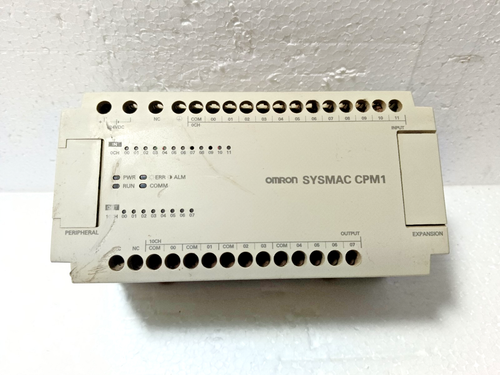 Omron CPM1-20CDR-D Programmable Controller PLC 24VDC 20W Relay - Used ...