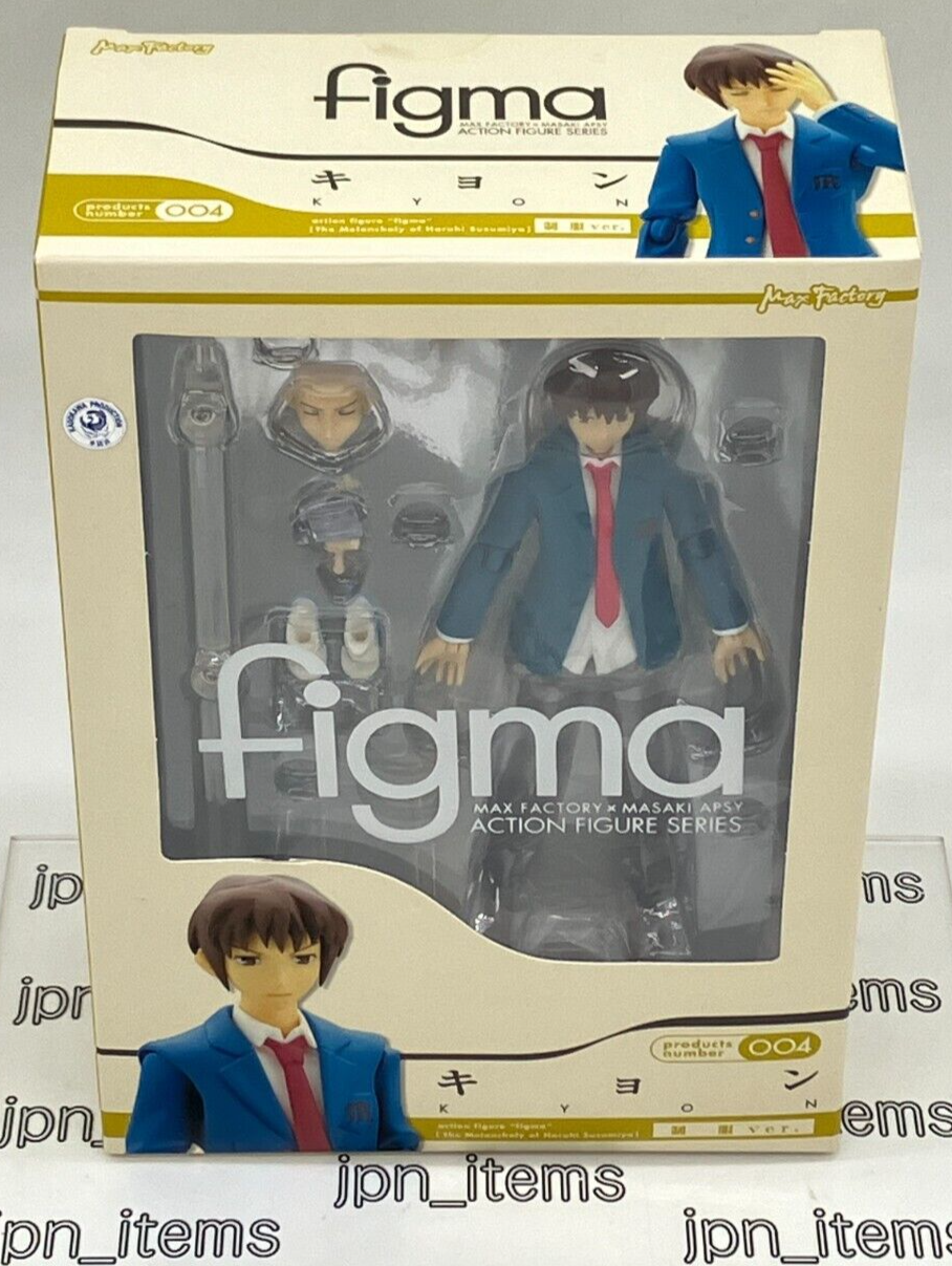 Kyon School Uniform figma 004 The Melancholy of Haruhi Suzumiya Action ...