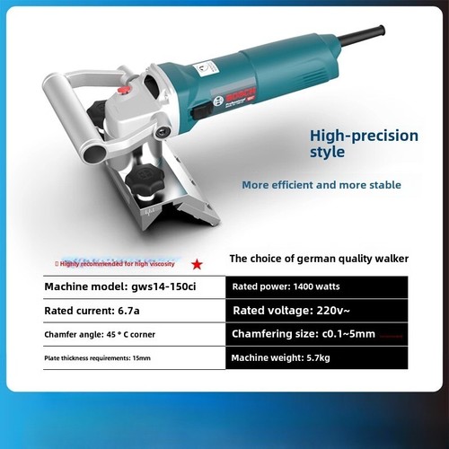 Stainless Steel Plate Flat Beveling Machine Portable Bevel Edge Cutter ...