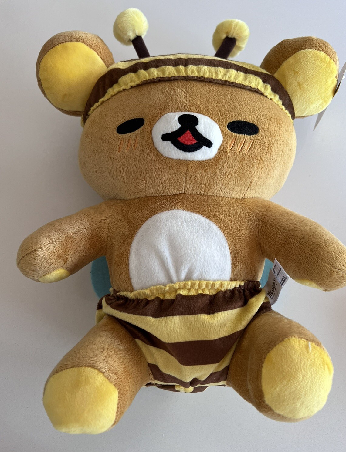 16” Rilakkuma Meets Honey - Honey Bee Laydown Plush Stuffed Bear SAN-X ...