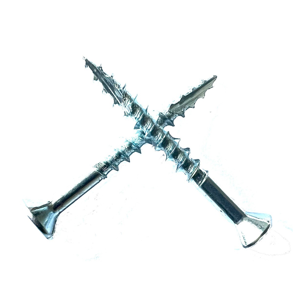 FASTENPOWER 2LB/PK #8 x 1-1/2" Wood Screws MDF Screws Flat Head Type 17 ...