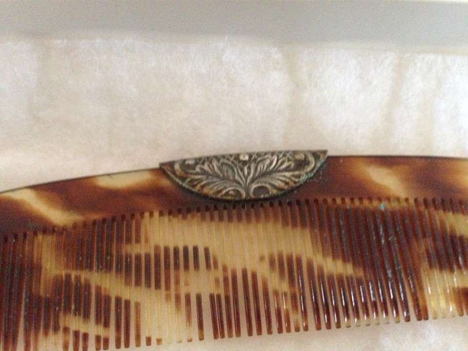 Vintage Silver Plated Comb with Sheath by Hans Jensen Denmark | eBay
