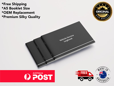 Premium Vehicle Service Logbook, Maintenance History Book A5 Booklet ...