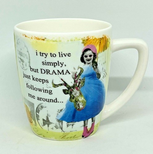 Enesco Holy Crap Mug - 'DRAMA' Erin Smith Designs | eBay Australia