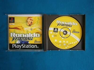 Ronaldo V-football PlayStation 1 PS1 Pal Completo | eBay