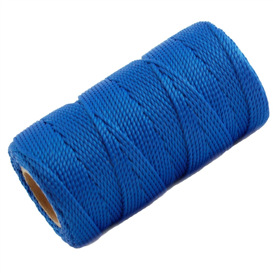 3 X Blue 70M Builders Building Brick Laying Measuring Masonry Rope ...