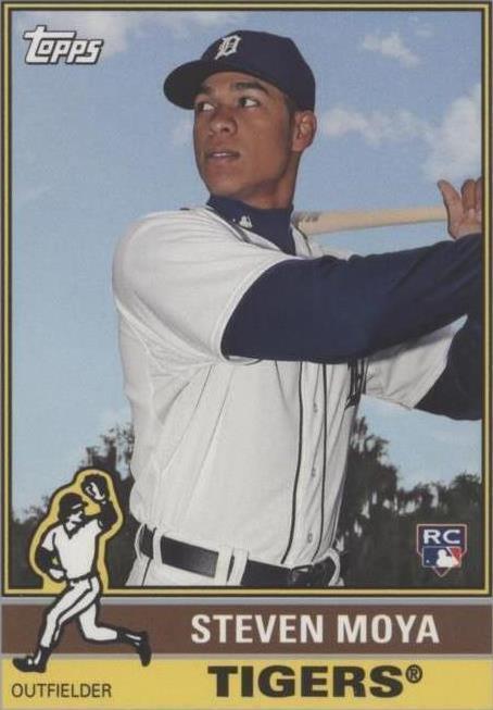 2015 Topps Archives - Steven Moya #109 Silver /199 (RC) for sale online ...