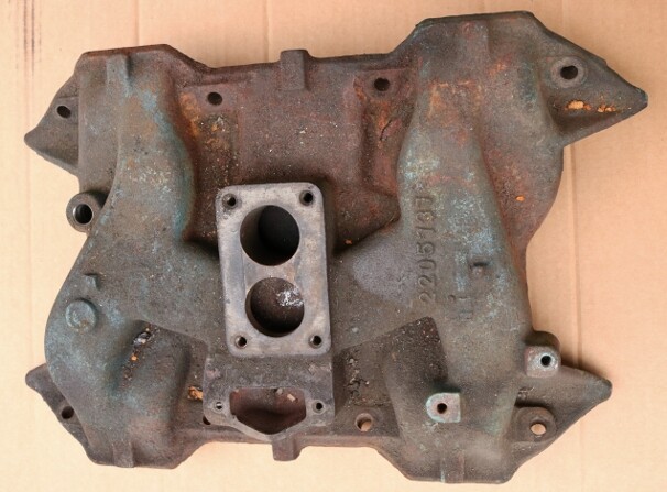 OEM 361 383 400 B Block Mopar Plymouth CHRYSLER Dodge 2 Barrel Intake ...