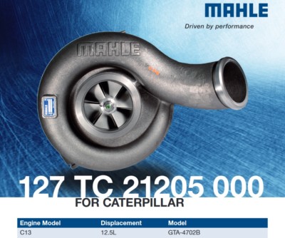 MAHLE 127 TC 21205 000 Turbo fit Caterpillar C13 12.5L CAT-4702B ...