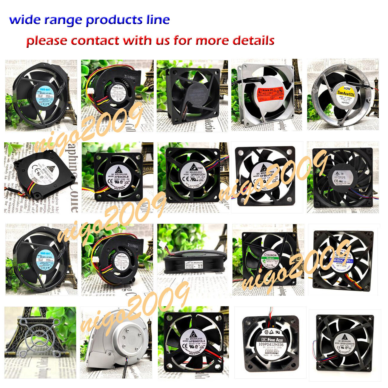 1PC High Quality AVC HP Server Fan 12V 1.14A 4CM Cooling Fan ...