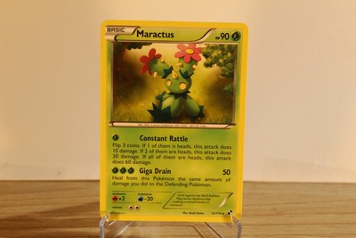 Maractus 12/114 Regular Black And White Pokemon TCG NM | eBay