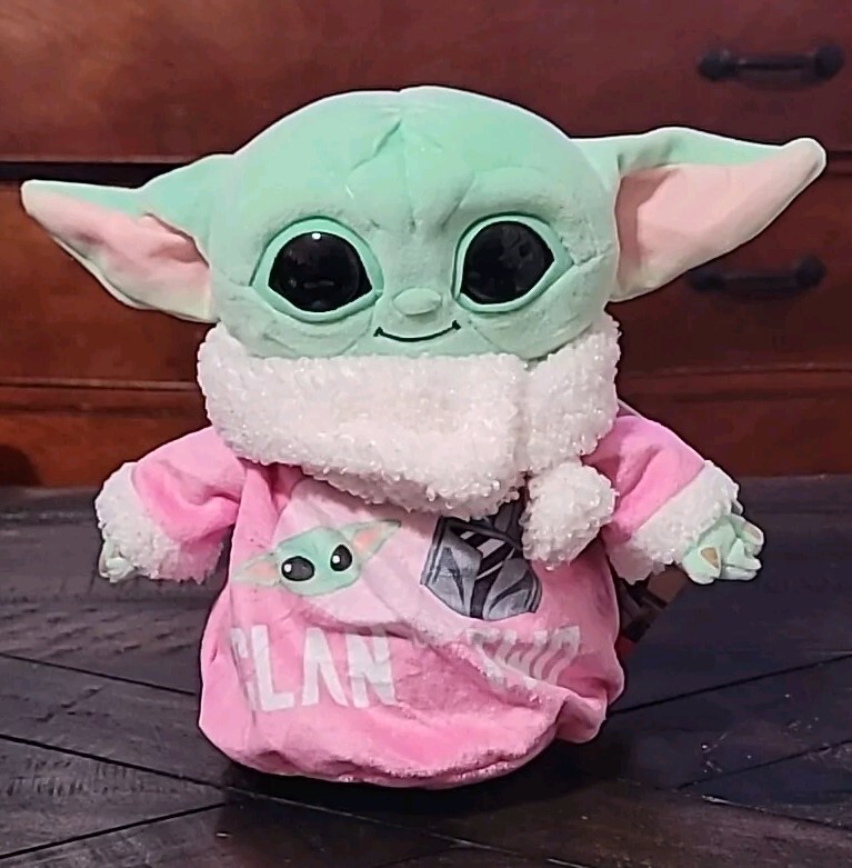Star Wars Grogu Plush Clan of Two 8" Baby Yoda Mandalorian The Child ...